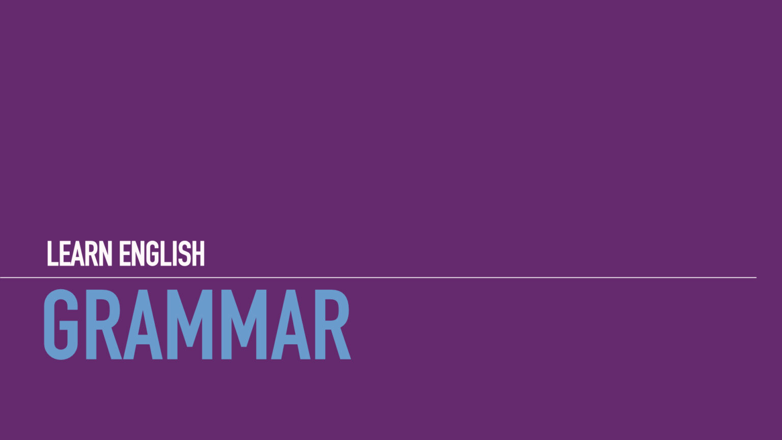 Grammar Archives - Word English